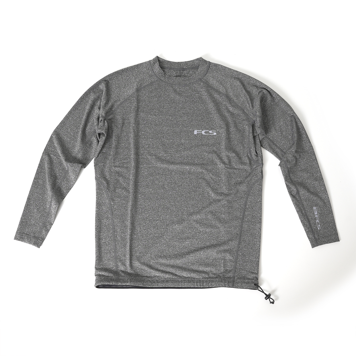 FCS ESSENTIAL LONG SLEEVE RASH GRAY ラッシュガード | USED SURF×SURF MARKET