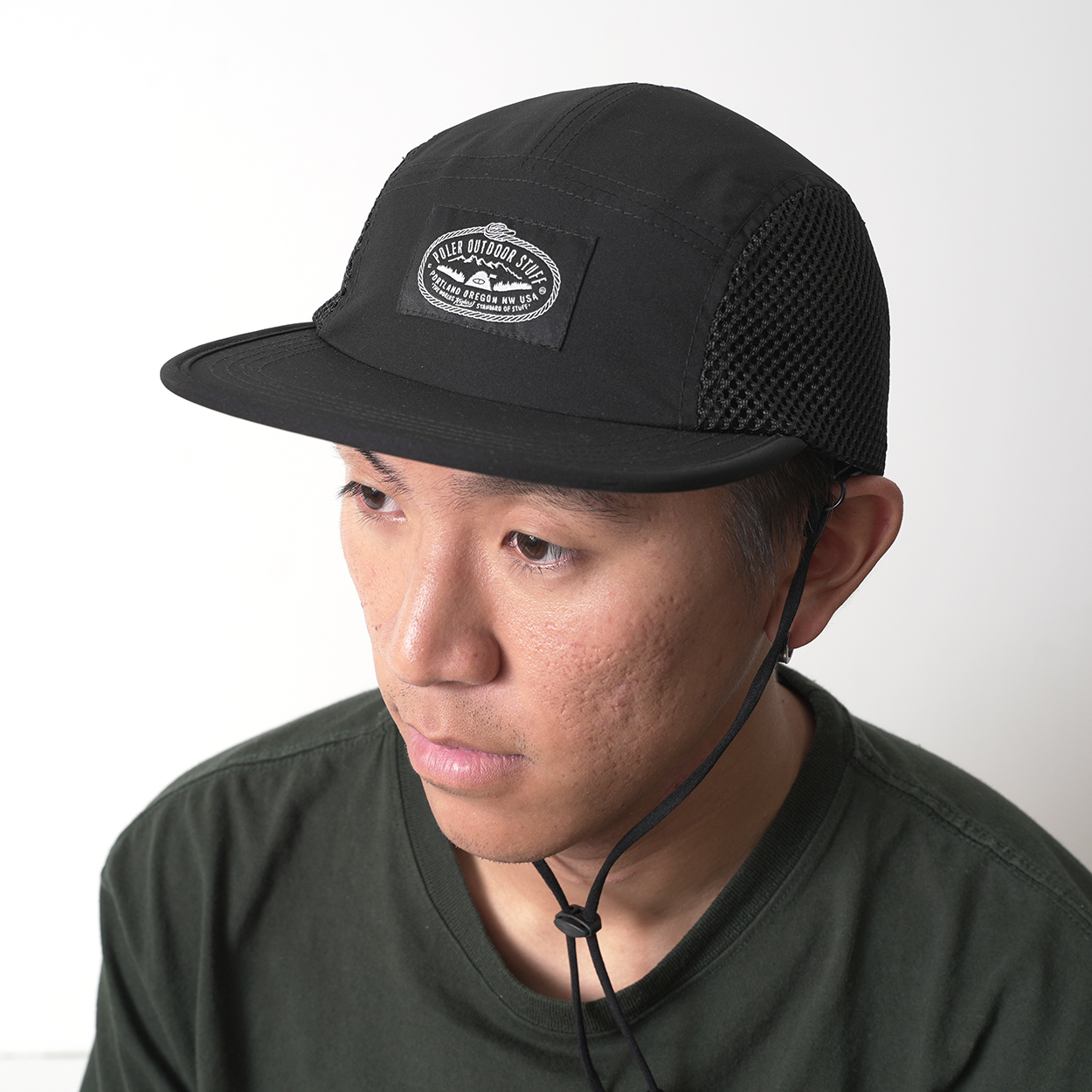 POLER 2WAY DRAW CORD SURF CAP / BLACK / GRAY / OLIVE | USED SURF×SURF ...